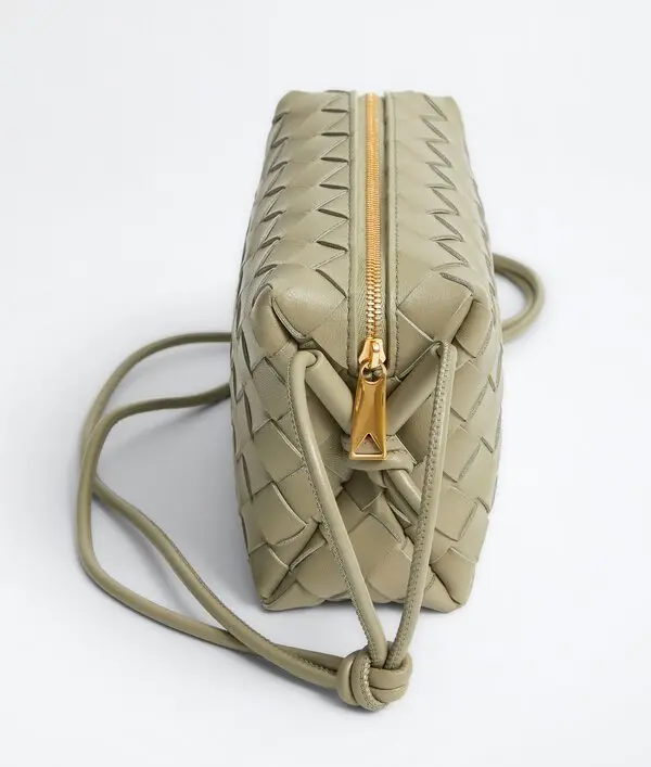 Bottega Veneta Mini Loop Camera Bag - Travertine