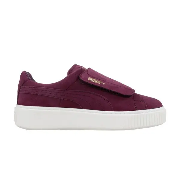 PUMA Suede Platform Strap Sneakers
