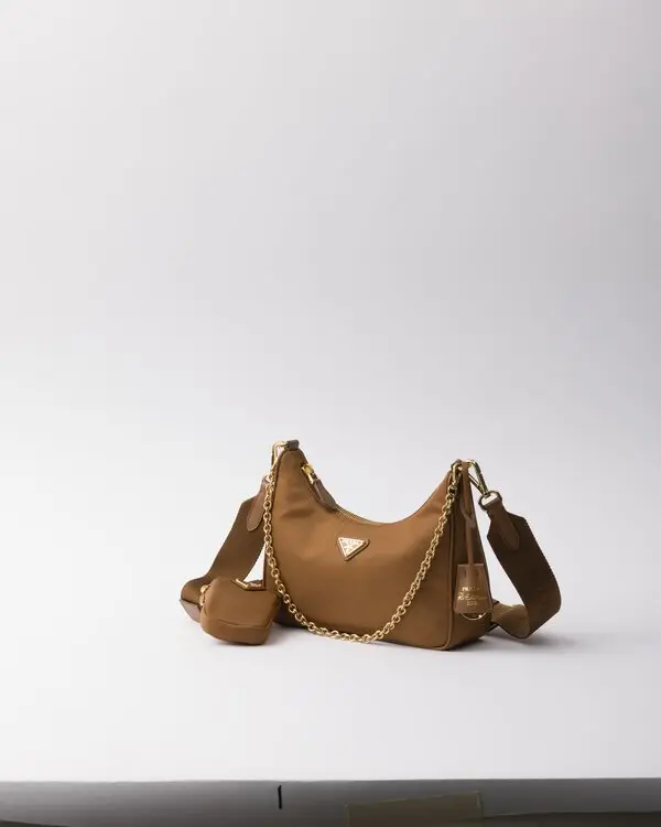Prada Re-edition 2005 Re-nylon Bag - Brown