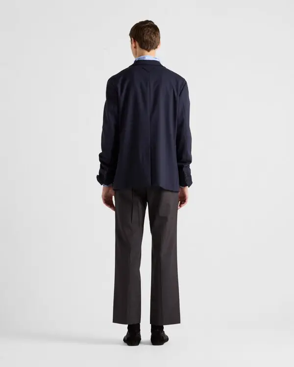 Prada Mohair And Silk Pants
