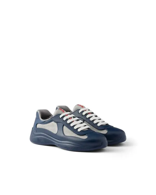 LINEA ROSSA America's Cup Soft Rubber And Bike Fabric Sneakers