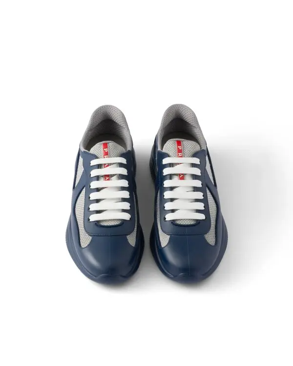 LINEA ROSSA America's Cup Soft Rubber And Bike Fabric Sneakers