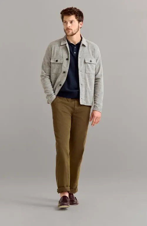 Billy Reid Numajiri Terry Cloth Shirt Jacket