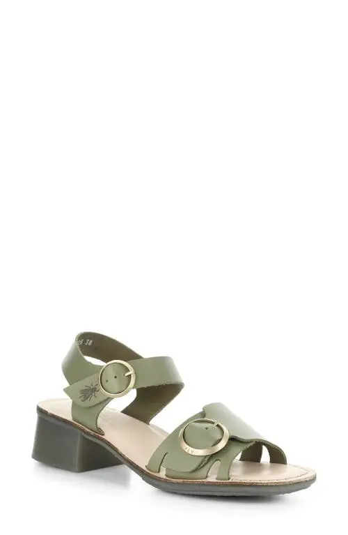 Fly London Ebli Ankle Strap Sandal - Smog/natural