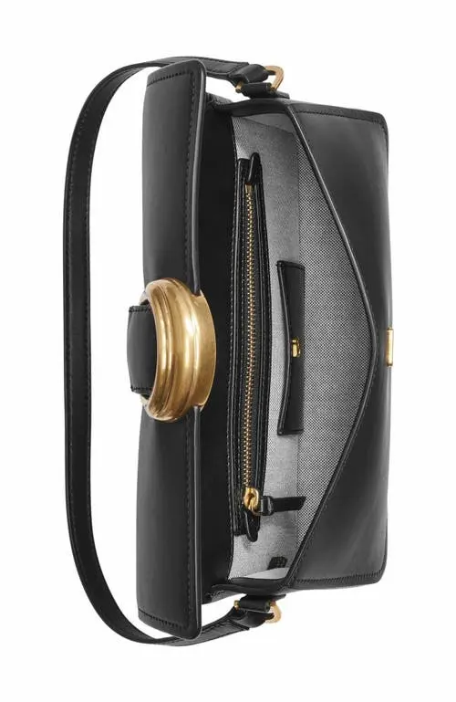 Donna Karan New York Valley Stream Convertible Shoulder Bag - Black/gold