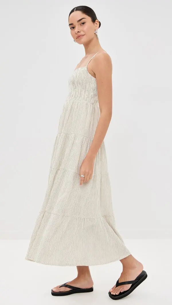 balos striped maxi dress Balos Striped Maxi Dress-Supernova