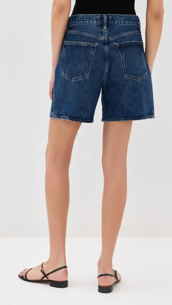 AGOLDE Dame High-rise Baggy Denim Shorts - Enamour