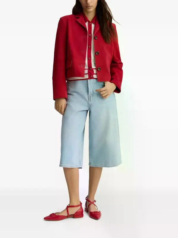 Liu Jo Suede Jacket - Red