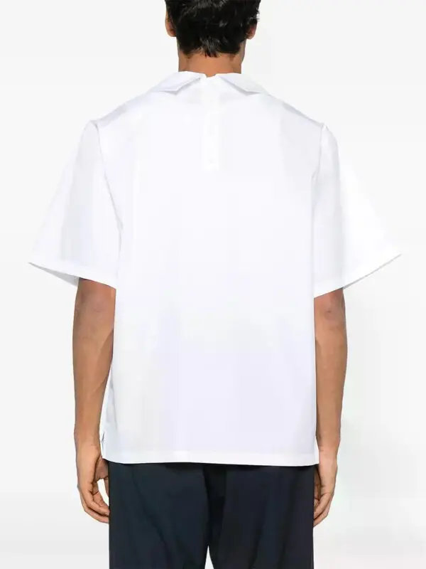 MSGM X Luke Edward Hall Sailors In Love Patch Shirt