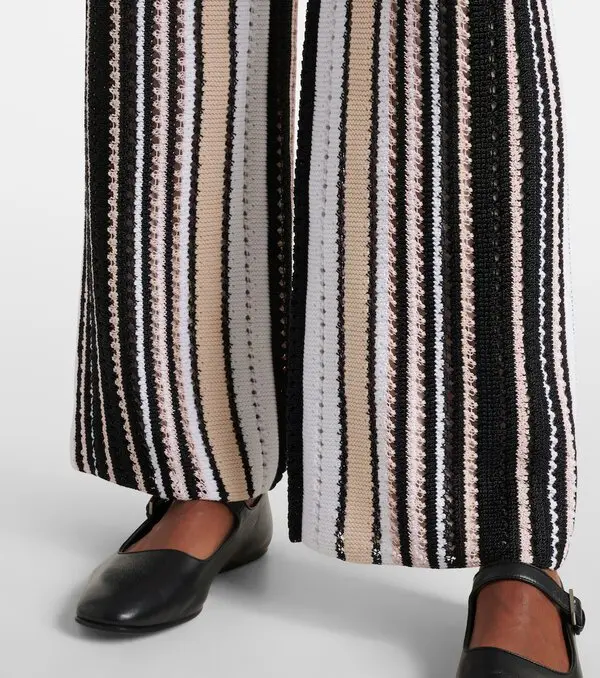 Missoni Striped Cotton-blend Straight Pants