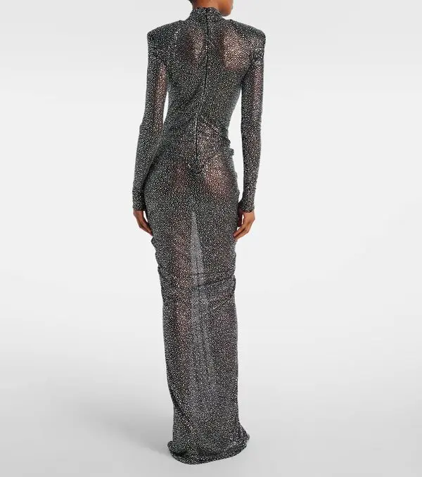 THE NEW ARRIVALS ILKYAZ OZEL Embellished Gown