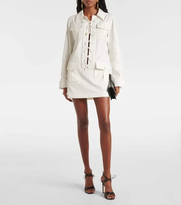TOM FORD Cotton And Silk Minidress