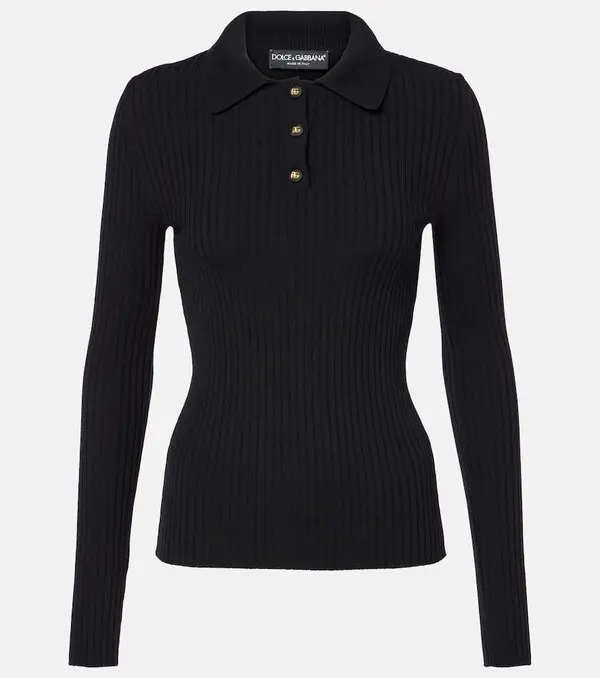 Dolce & Gabbana Wool-blend Sweater - Black
