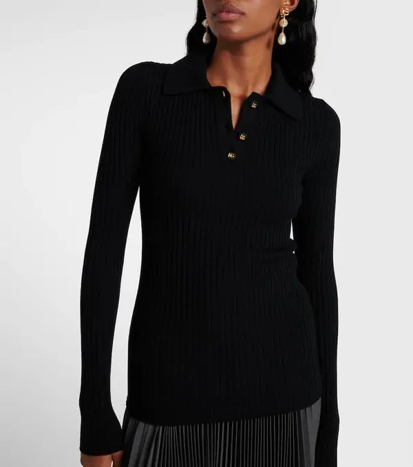 Dolce & Gabbana Wool-blend Sweater - Black