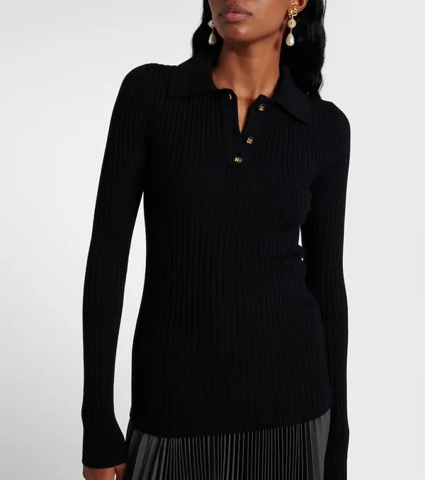 Dolce & Gabbana Wool-blend Sweater - Black