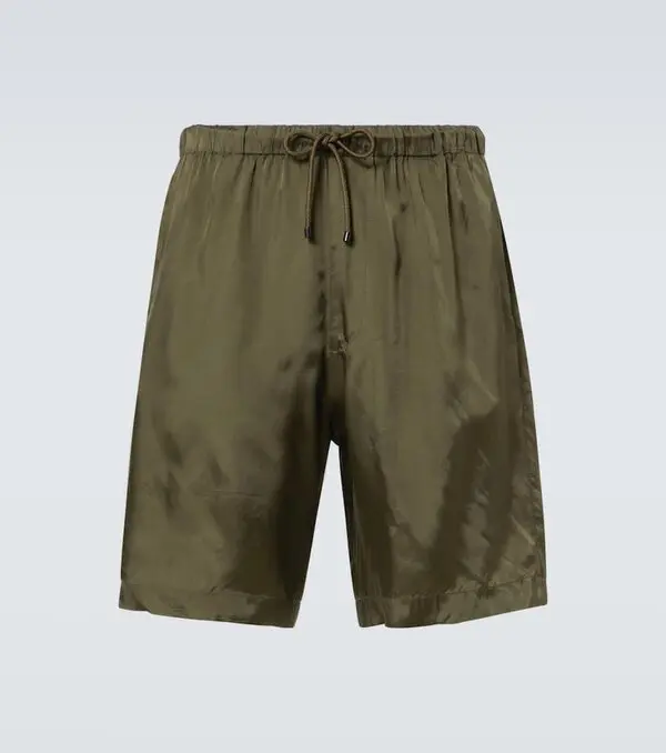 Dries Van Noten Metallic Shorts