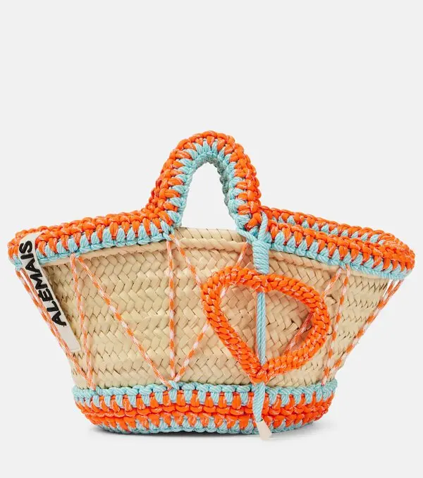 ALEMAIS Alémais Luis Mini Macramé Basket Bag