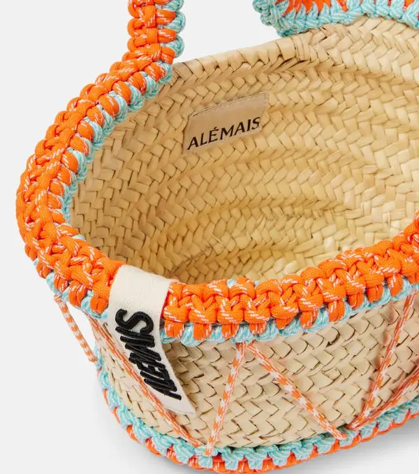 ALEMAIS Alémais Luis Mini Macramé Basket Bag