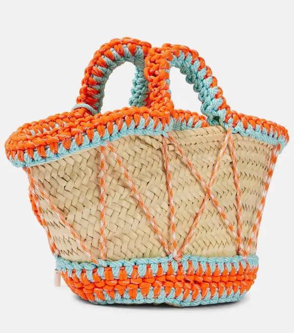 ALEMAIS Alémais Luis Mini Macramé Basket Bag