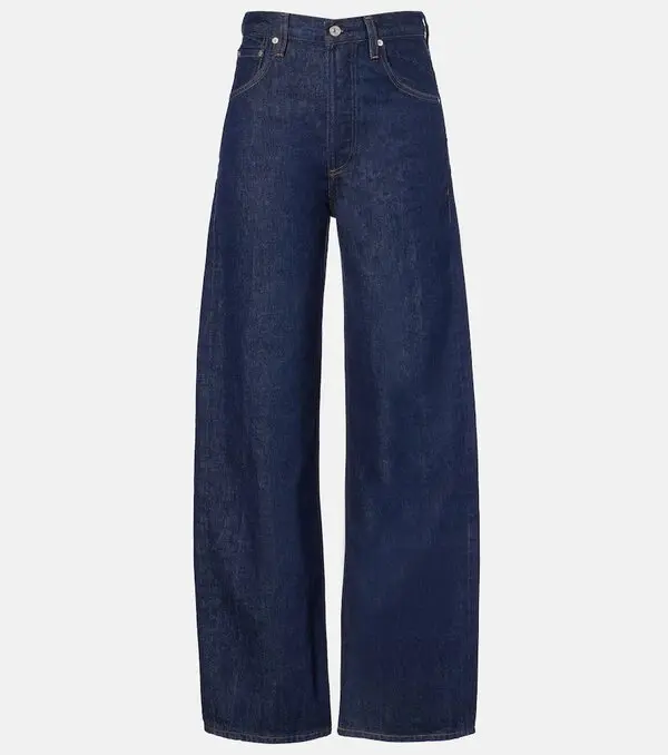 Citizens Of Humanity Ayla High-rise Wide-leg Jeans - Blue