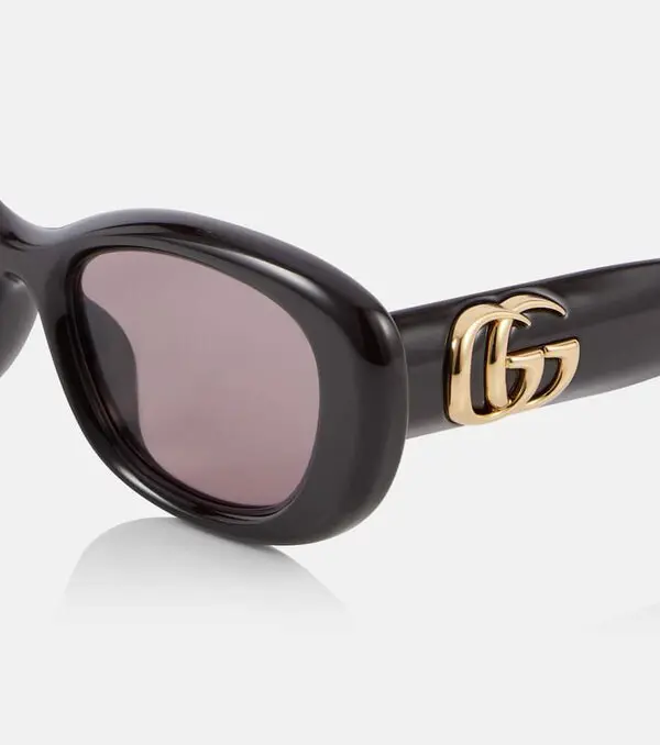 Gucci Double G Oval Sunglasses