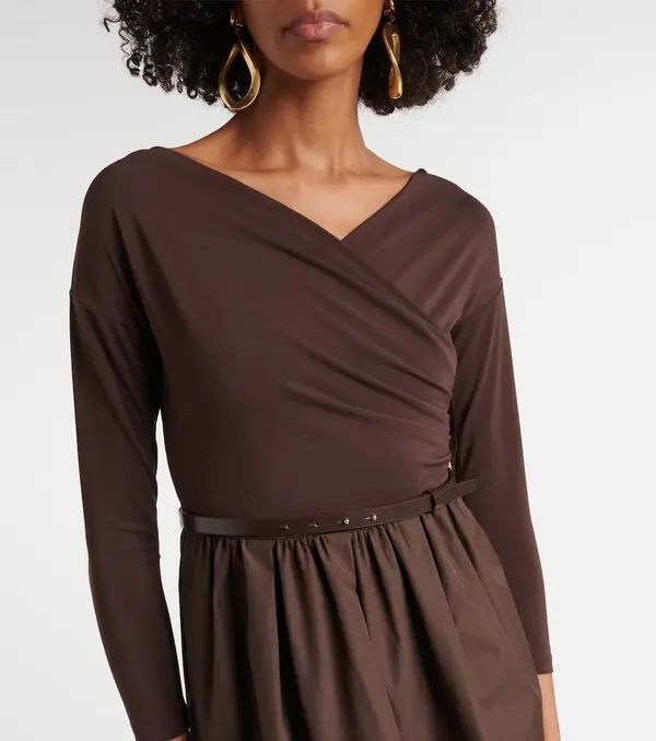 Max Mara Kaiser Belted Maxi Dress