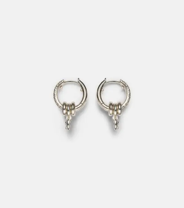 SPINELLI KILCOLLIN Zahra Sterling Diamond Earrings