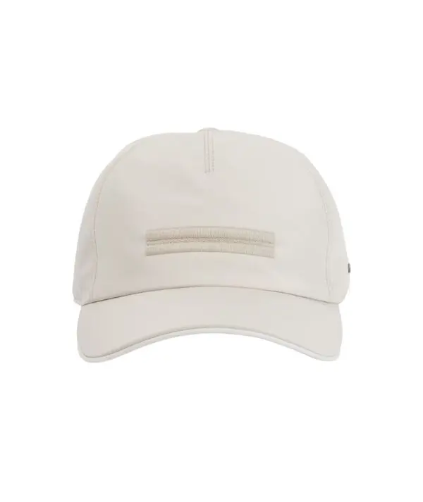 Zegna Logo Baseball Cap - White