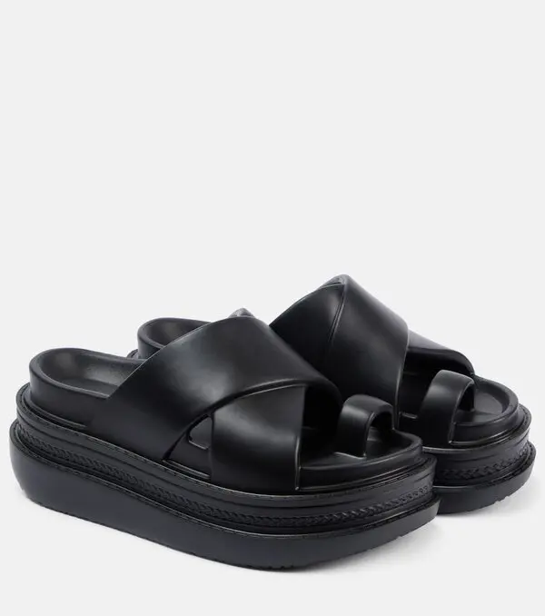 Sacai Platform Sandals