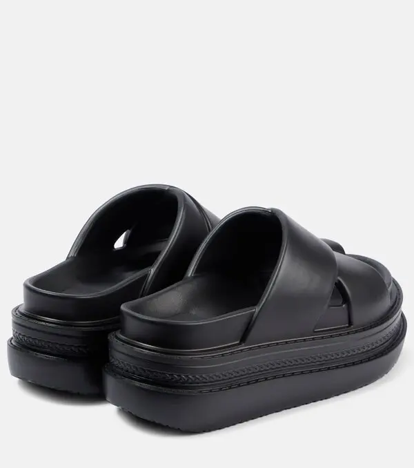 Sacai Platform Sandals