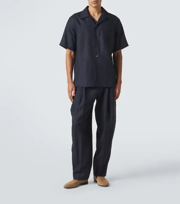Dolce & Gabbana Linen Shirt - Blue