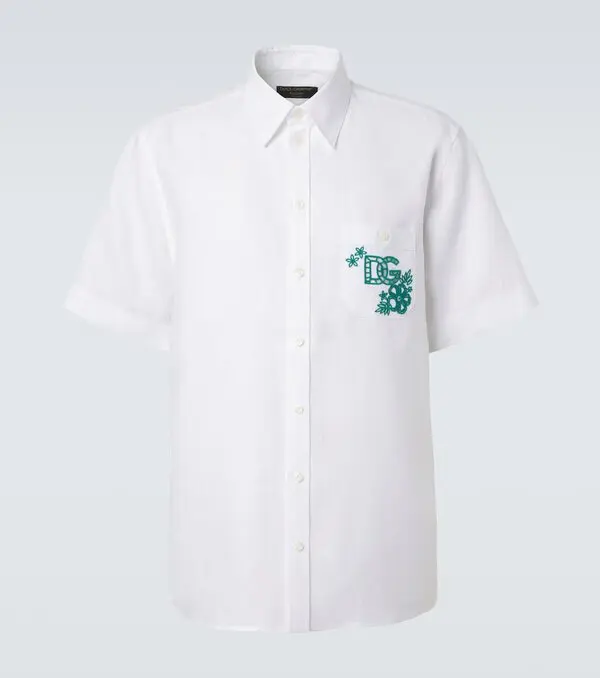 Dolce & Gabbana Linen Shirt - White