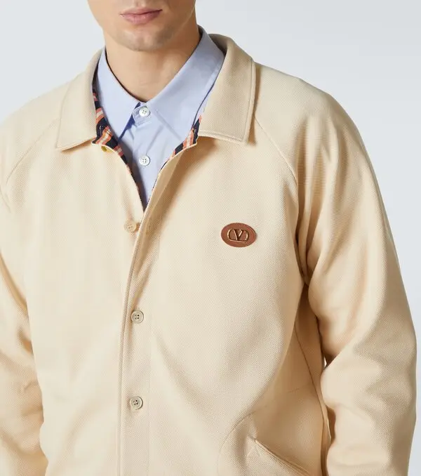 Valentino Garavani Cotton-blend Cardigan