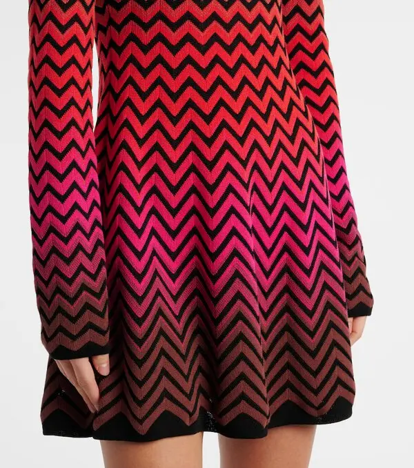 Missoni Zig Zag Ombré Mini Dress - Multicoloured