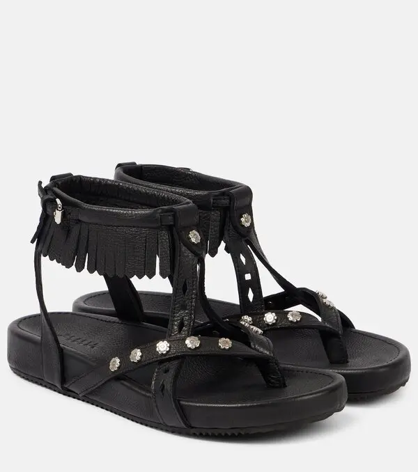 Isabel Marant Étoile Silya Sandals - Black