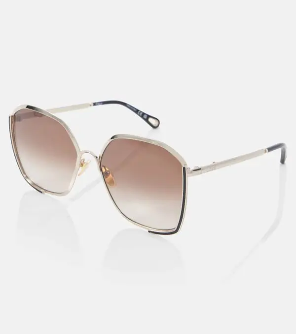 Chloé Symbols Square Sunglasses