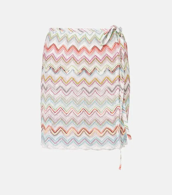 Missoni Zigzag Lamé Beach Cover-up - Multicoloured
