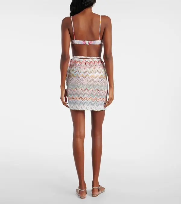 Missoni Zigzag Lamé Beach Cover-up