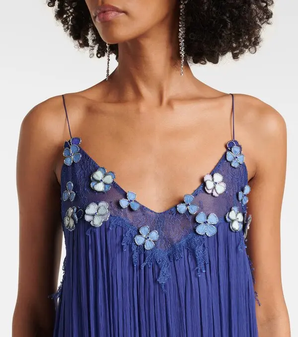 Costarellos Kenda Embellished Maxi Dress