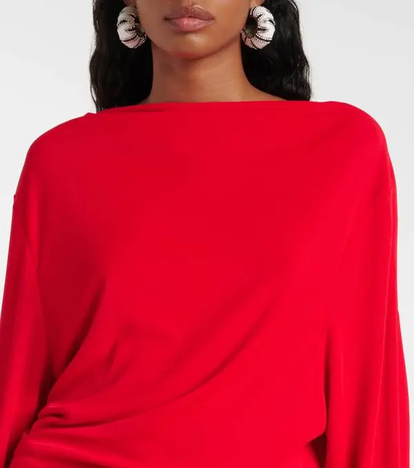 Jacquemus La Croisière Open-back Mini Dress - Red