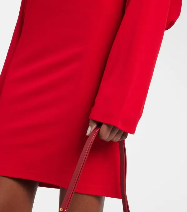 Jacquemus La Croisière Open-back Mini Dress - Red