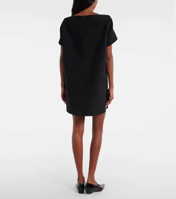 Khaite Benji Mini Dress - Black