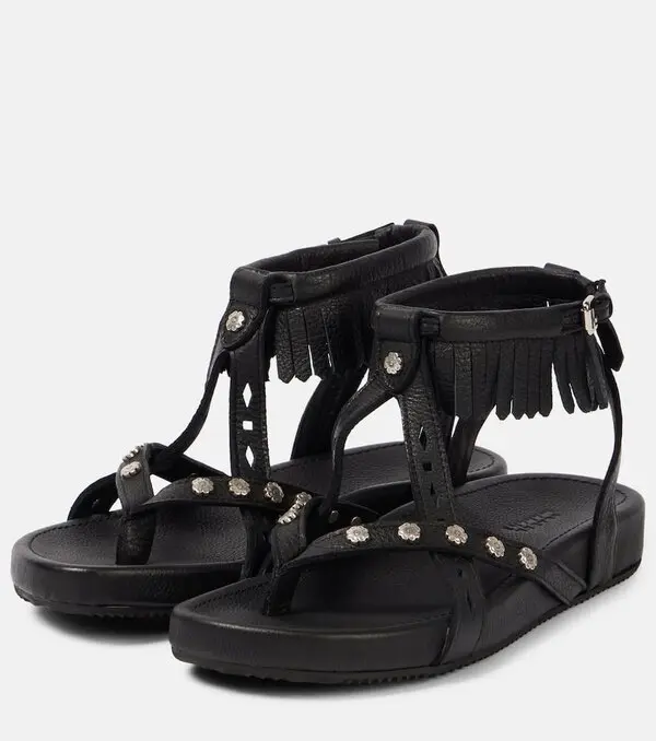 Isabel Marant Silya Studded Leather Sandals