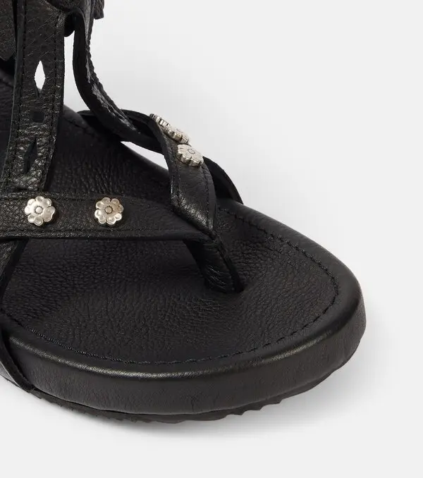 Isabel Marant Silya Studded Leather Sandals