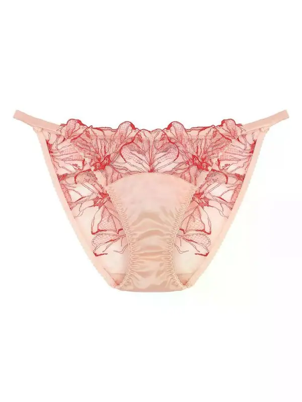 FLEUR OF ENGLAND Ouvert Briefs - Pink