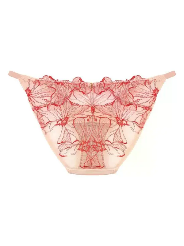 FLEUR OF ENGLAND Ouvert Briefs - Pink