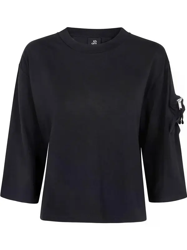 THOM KROM T-shirt With Zip Pocket