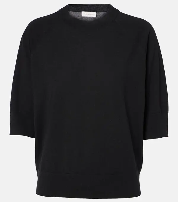 Dries Van Noten Wool Top - Black