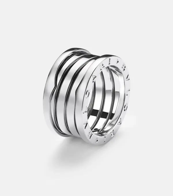 BVLGARI B.zero1 18kt White Gold Ring - Silver
