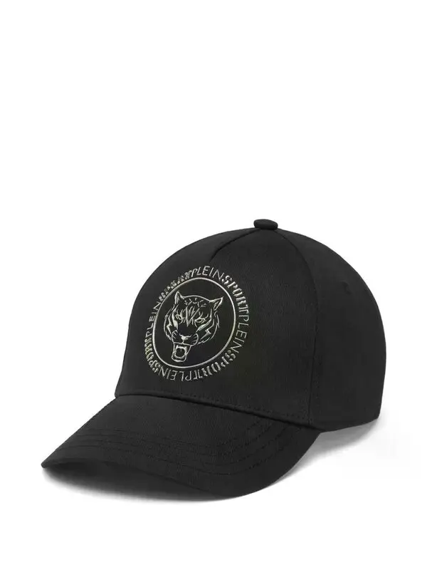 PLEIN SPORT Carbon Tiger Cap - Black